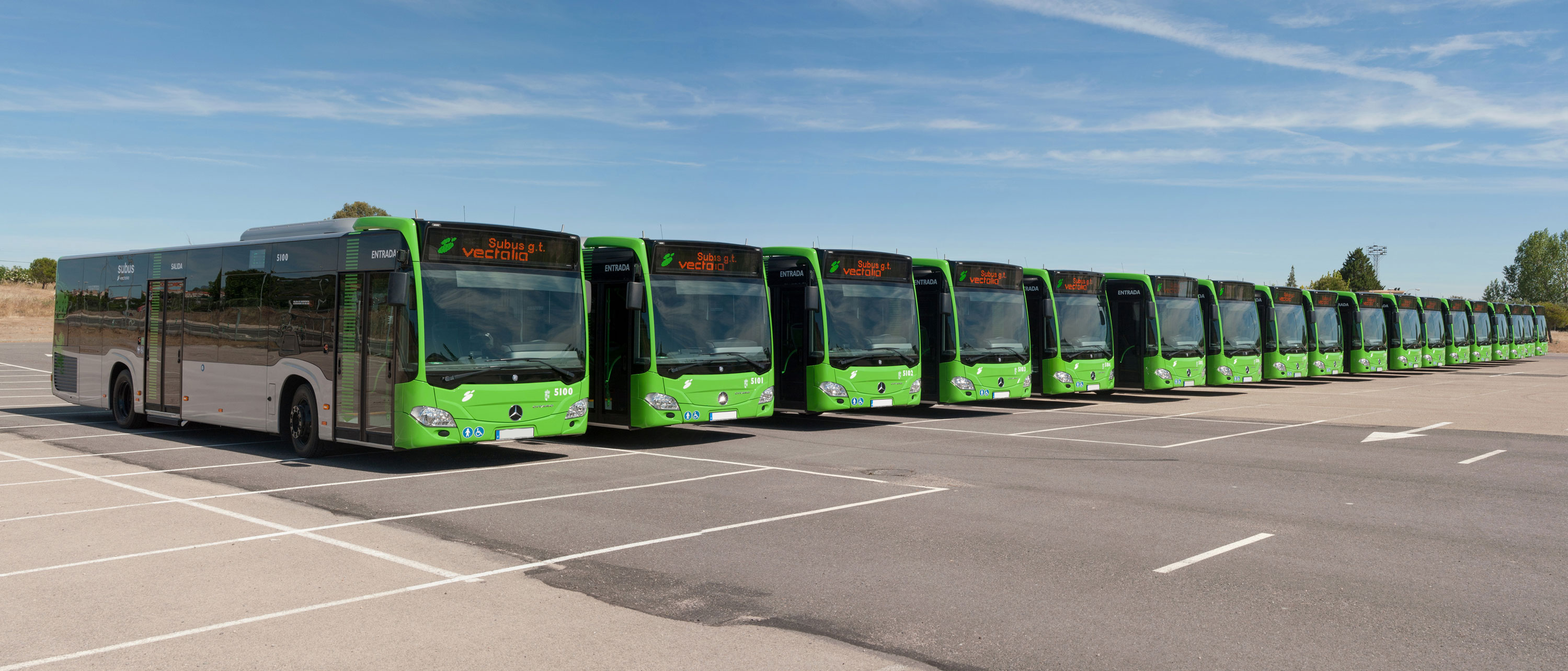nueva flota autobús, vectalia - Portal Vectalia